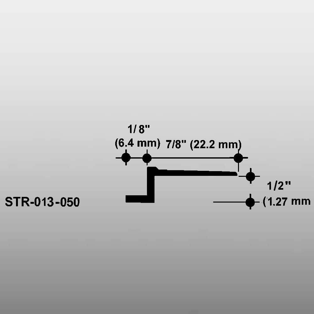 Aluminum Trim Reglet: Drywall Trims